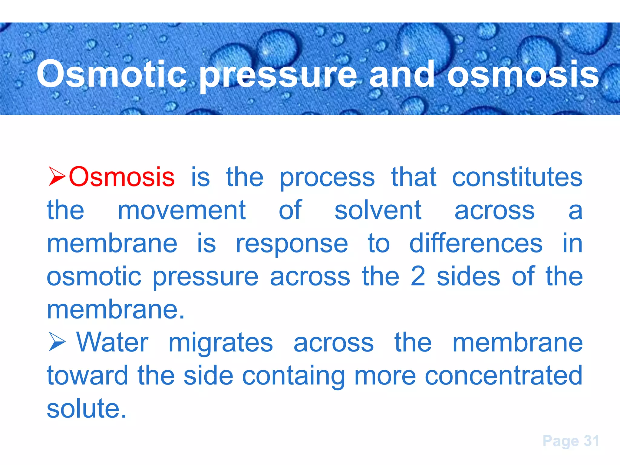 Body water and Osmolality | PDF