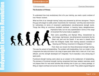 Bodyweight Excercise Revolution | PDF
