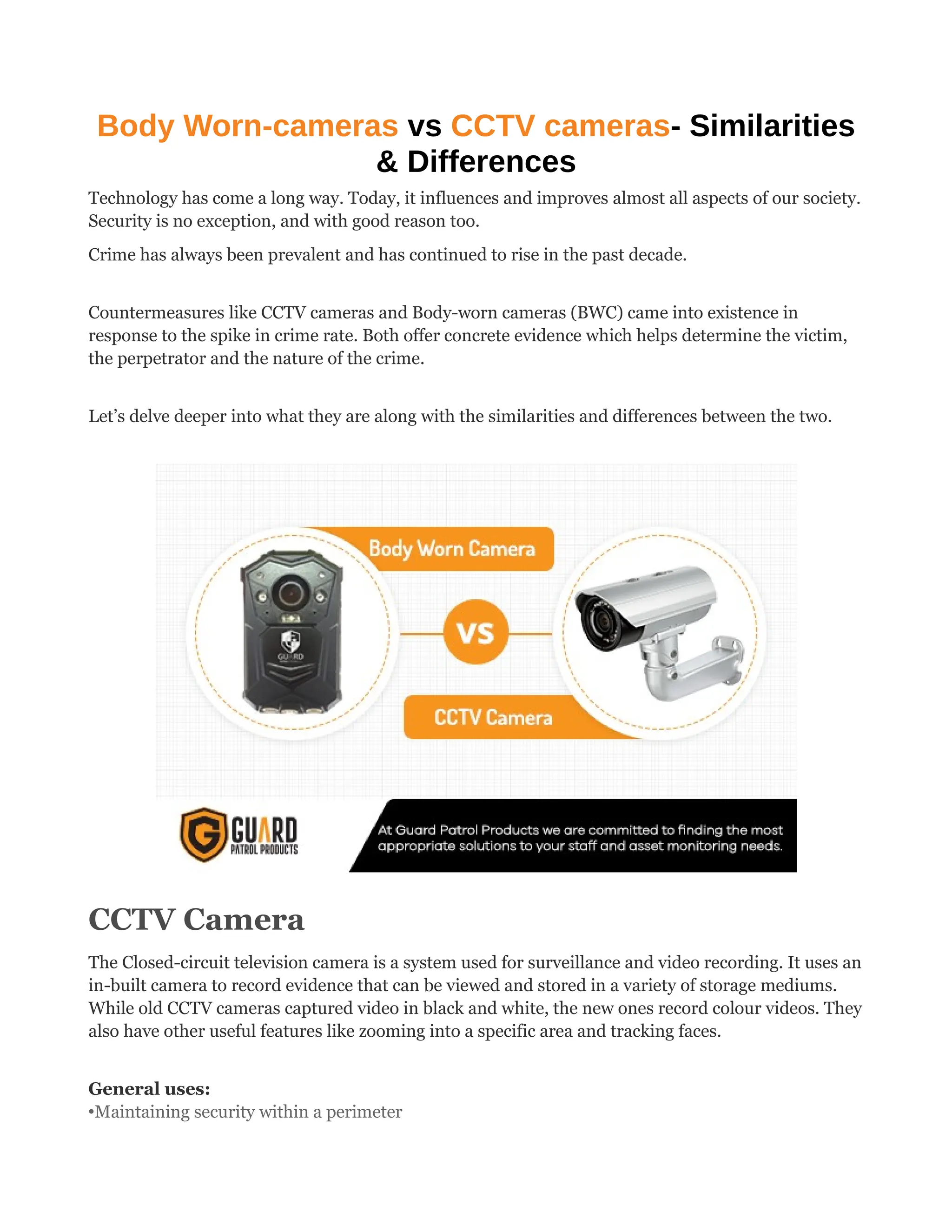 Body Worn-cameras vs CCTV cameras.pdf