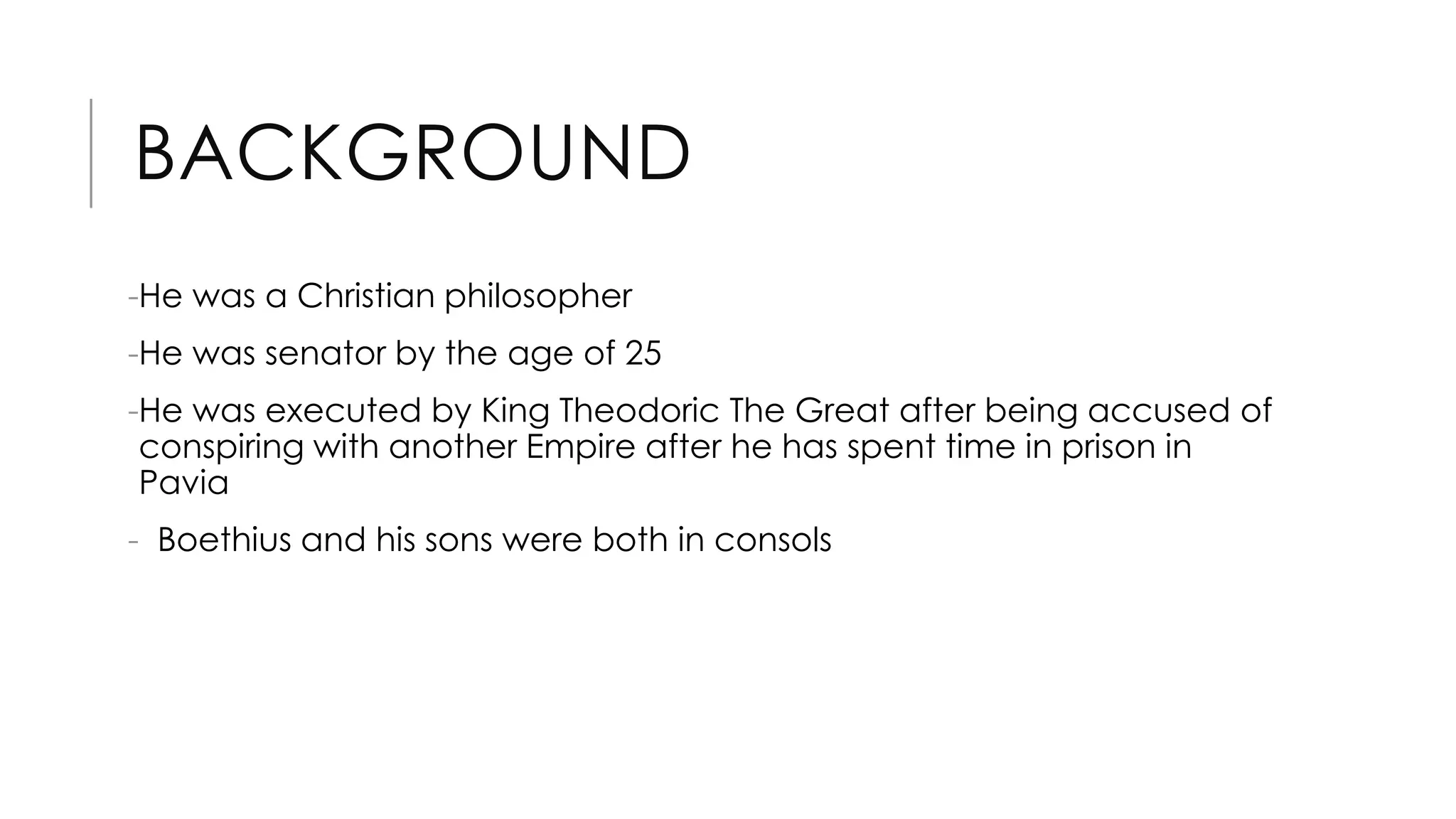 Boethius | PPTX