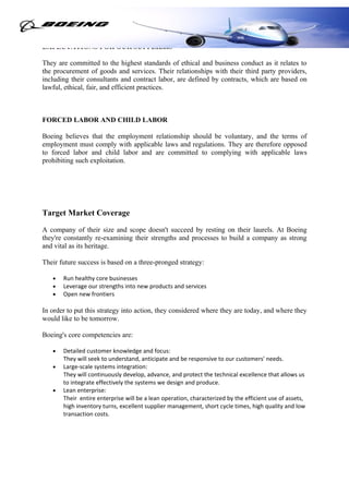 A Report on Boeing | DOC