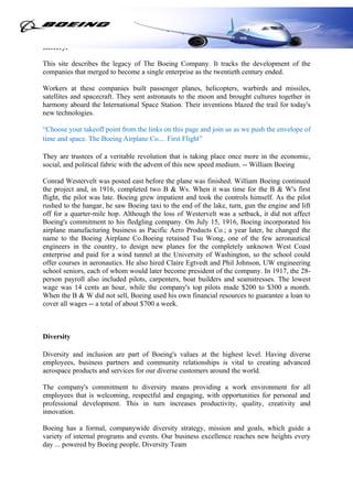 A Report on Boeing | DOC