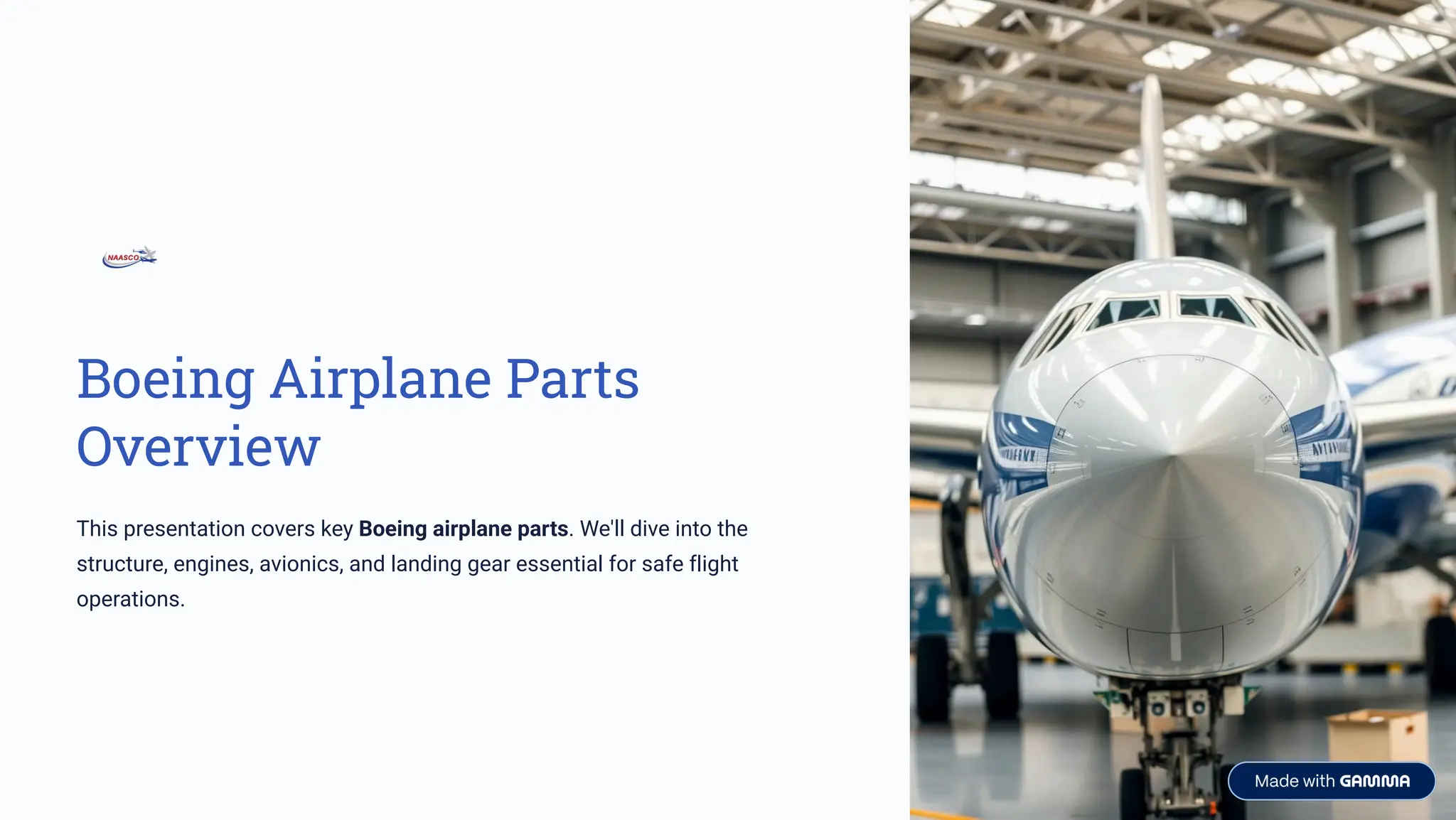 Boeing Airplane Parts Overview | Key Aircraft Components Explained | PDF