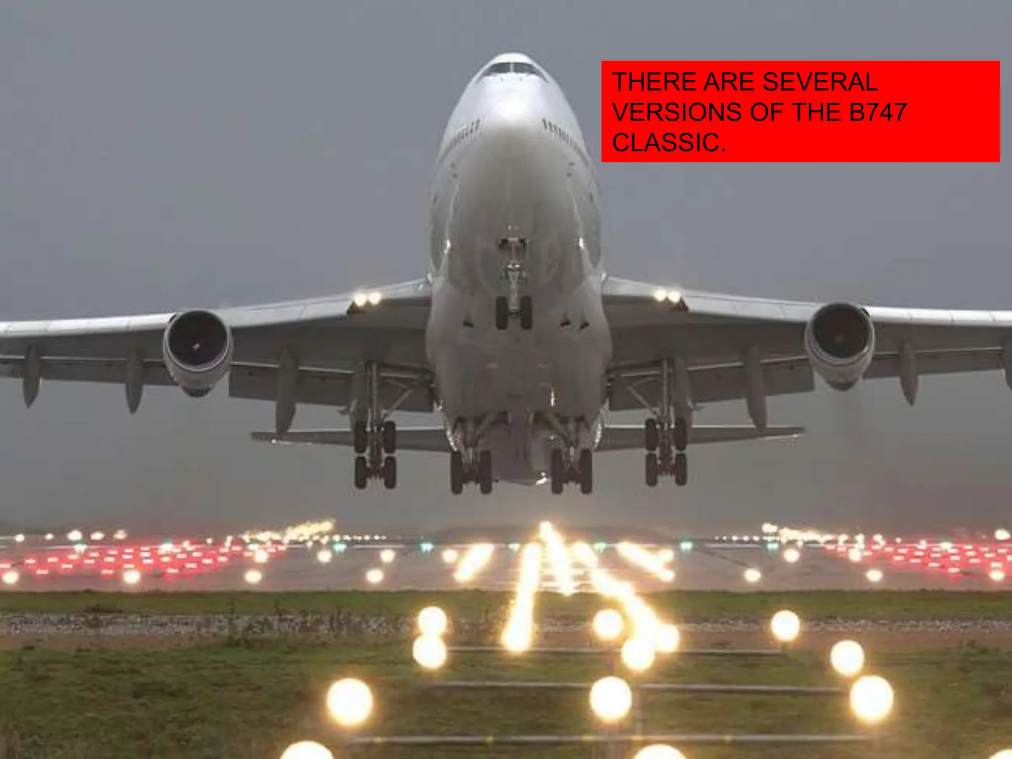 BOEING 747 CLASSIC INTRODUCTION for beginners.ppt