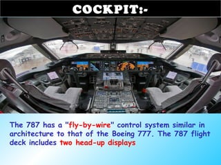 BOEING 787 DREAMLINER | PPT