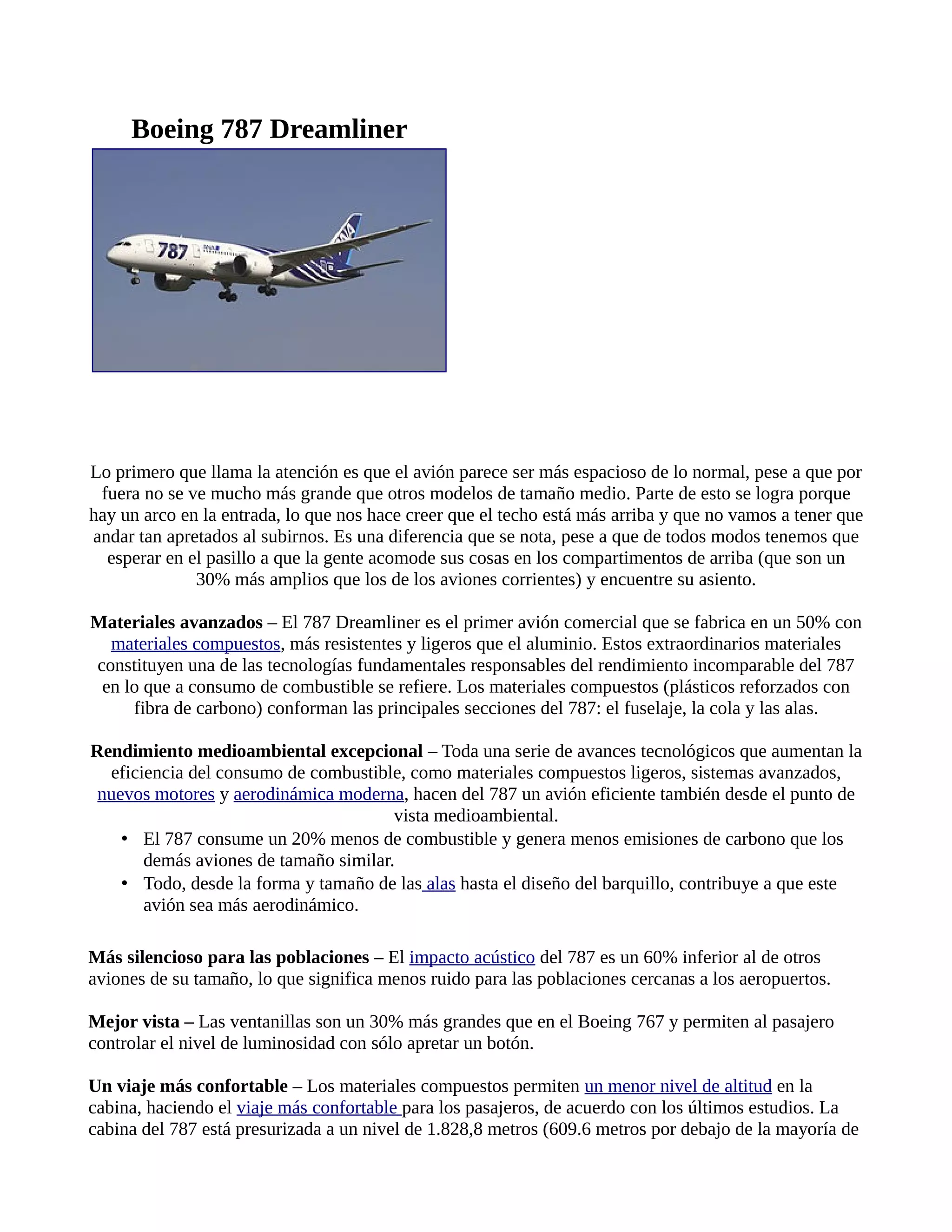 Boeing 787 dreamliner | DOC