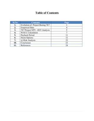 Boeing 7E7 a financial analysis | PDF