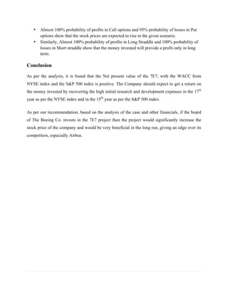 Boeing 7E7 a financial analysis | PDF