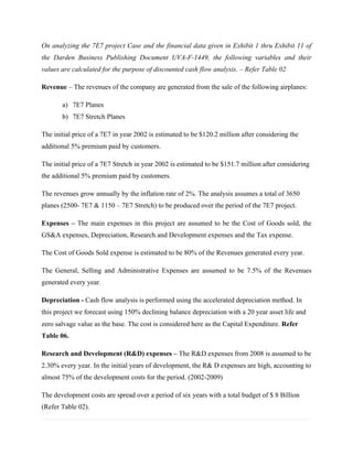 Boeing 7E7 a financial analysis | PDF