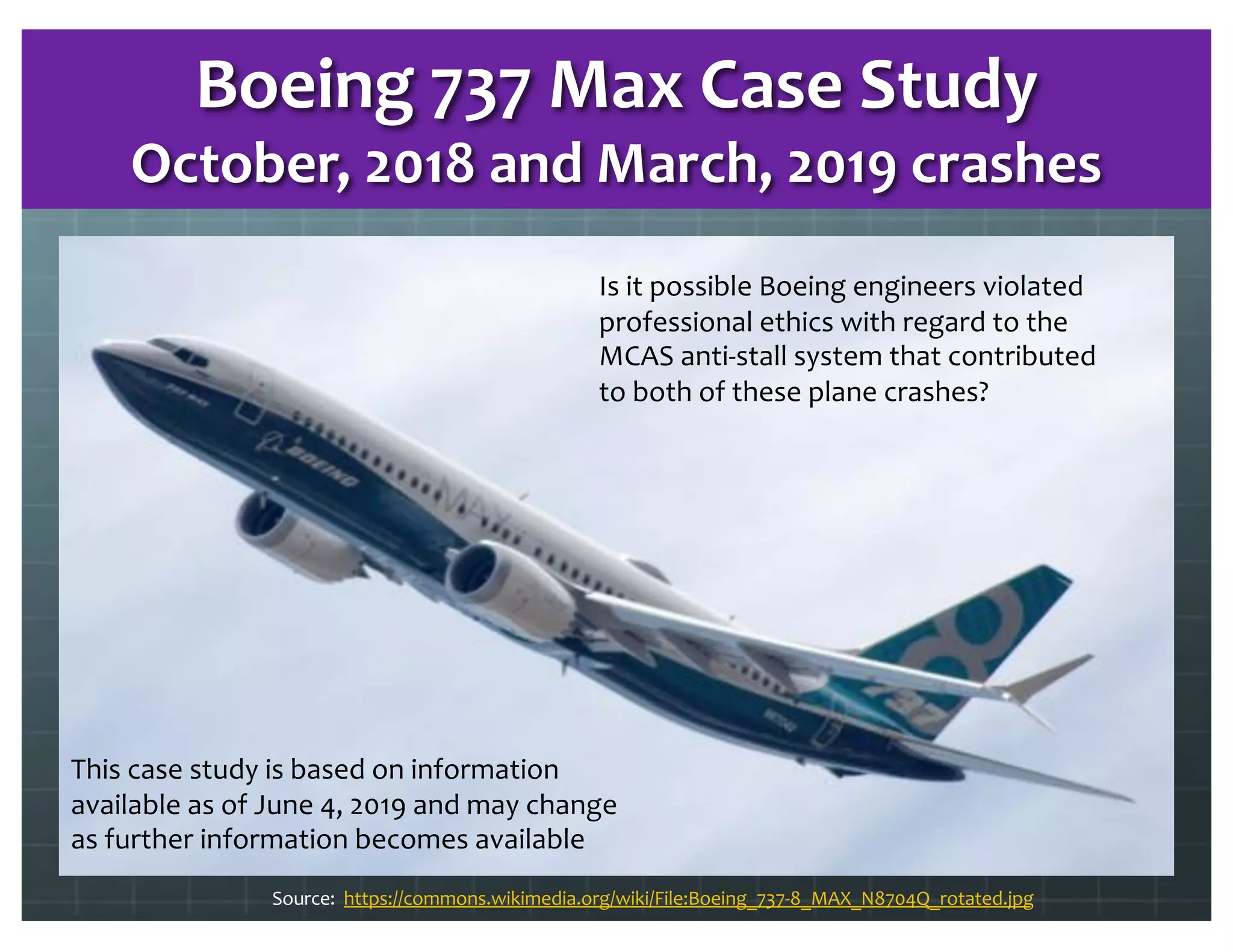 Boeing 737 Max Accidents | PDF
