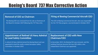 Boeing Corporate Governance: Case Stugy Boeing's Double-Edged Sword | PPTX