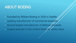 Boeing digital marketing strategy | PPTX