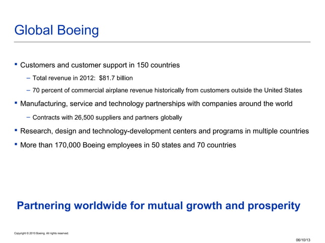 Boeing overview | PPT | Aviation Industry | Industries
