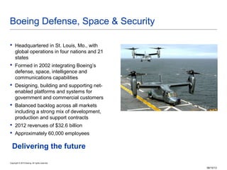 Boeing overview | PPT | Aviation Industry | Industries