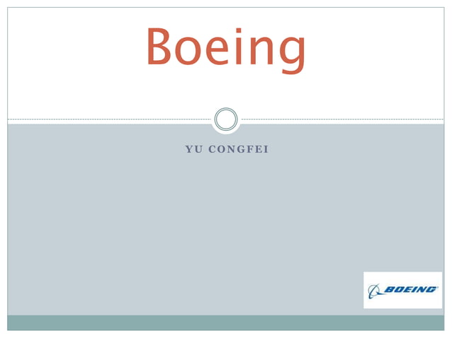Boeing report | PPT