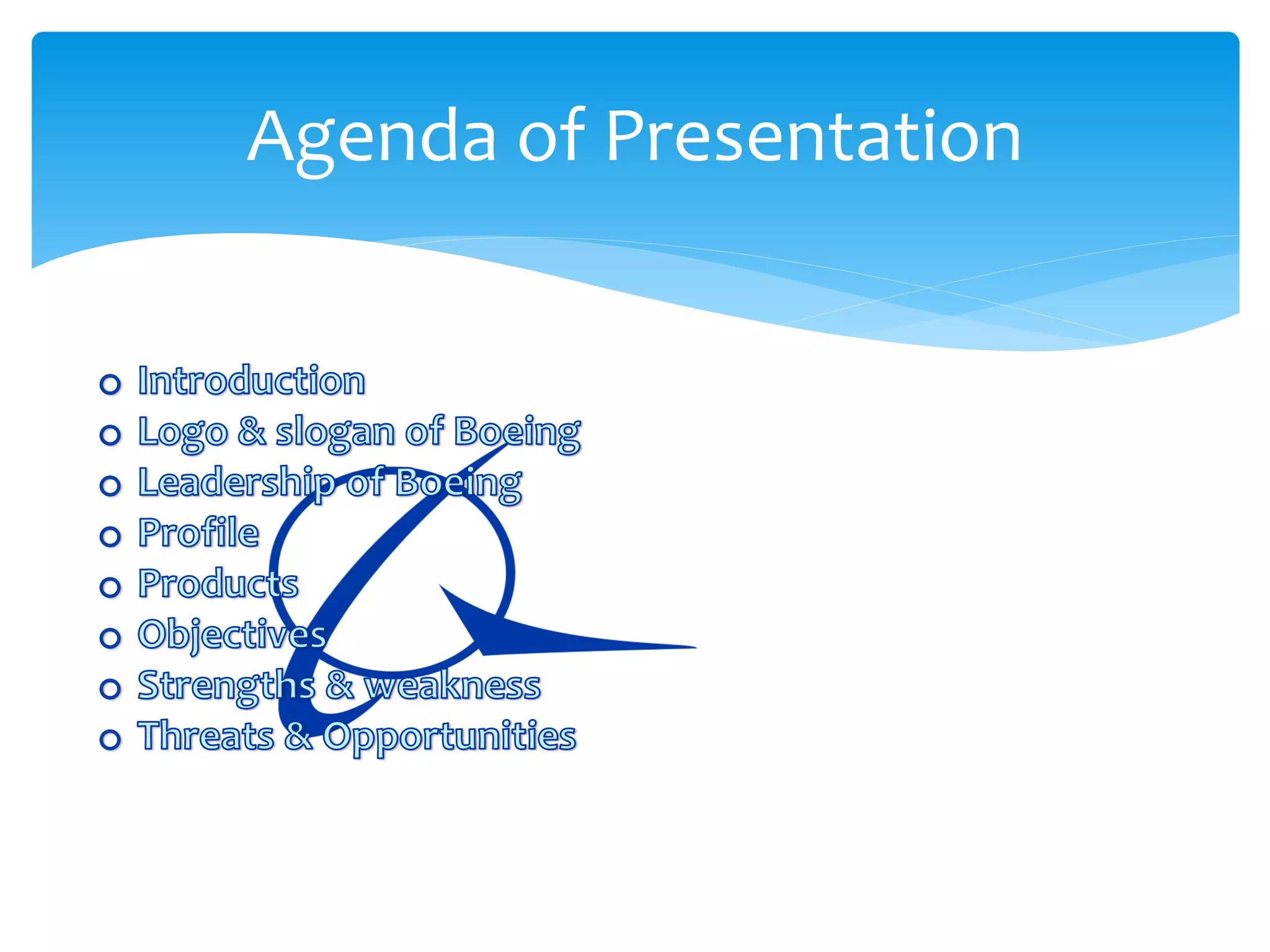 Boeing shanza przntation | PPTX