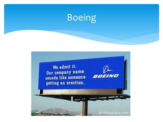 Boeing shanza przntation | PPTX | Aviation Industry | Industries