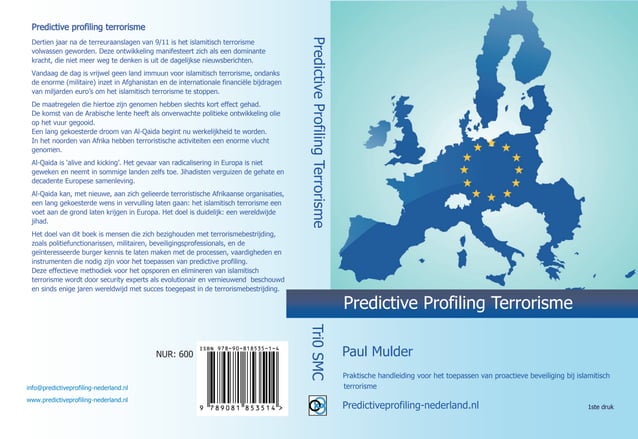 Boekomslag handboek Predictive profiling terrorisme | PPT
