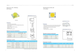 Boen led chip catalogue | PPT