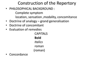 Boenninghausen’s therapeutic pocket book[btpb] | PPTX