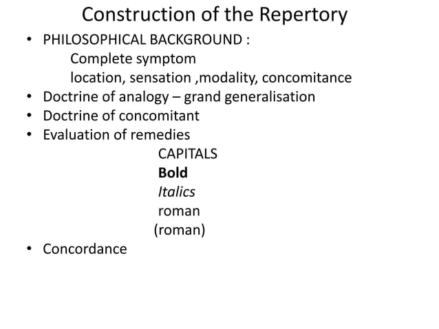 Boenninghausen’s therapeutic pocket book[btpb] | PPTX