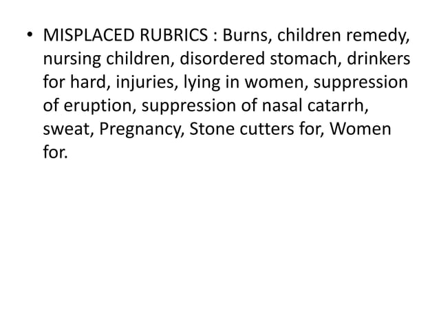 Boenninghausen’s therapeutic pocket book[btpb] | PPTX