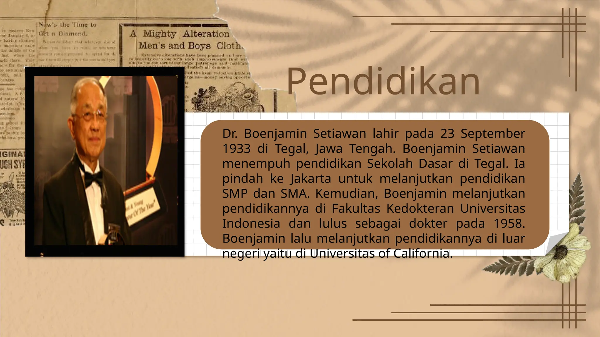 biografi tokoh wirausaha suskses di indonesia BOENYAMIN SETIAWAN.pptx