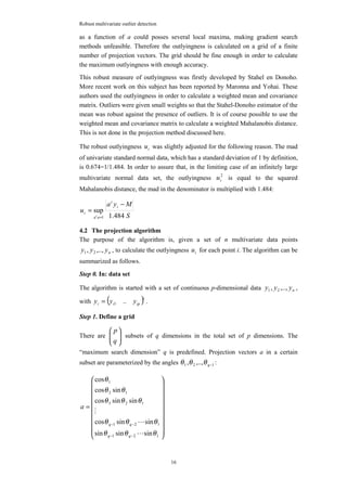 Robust outlier detection | PDF