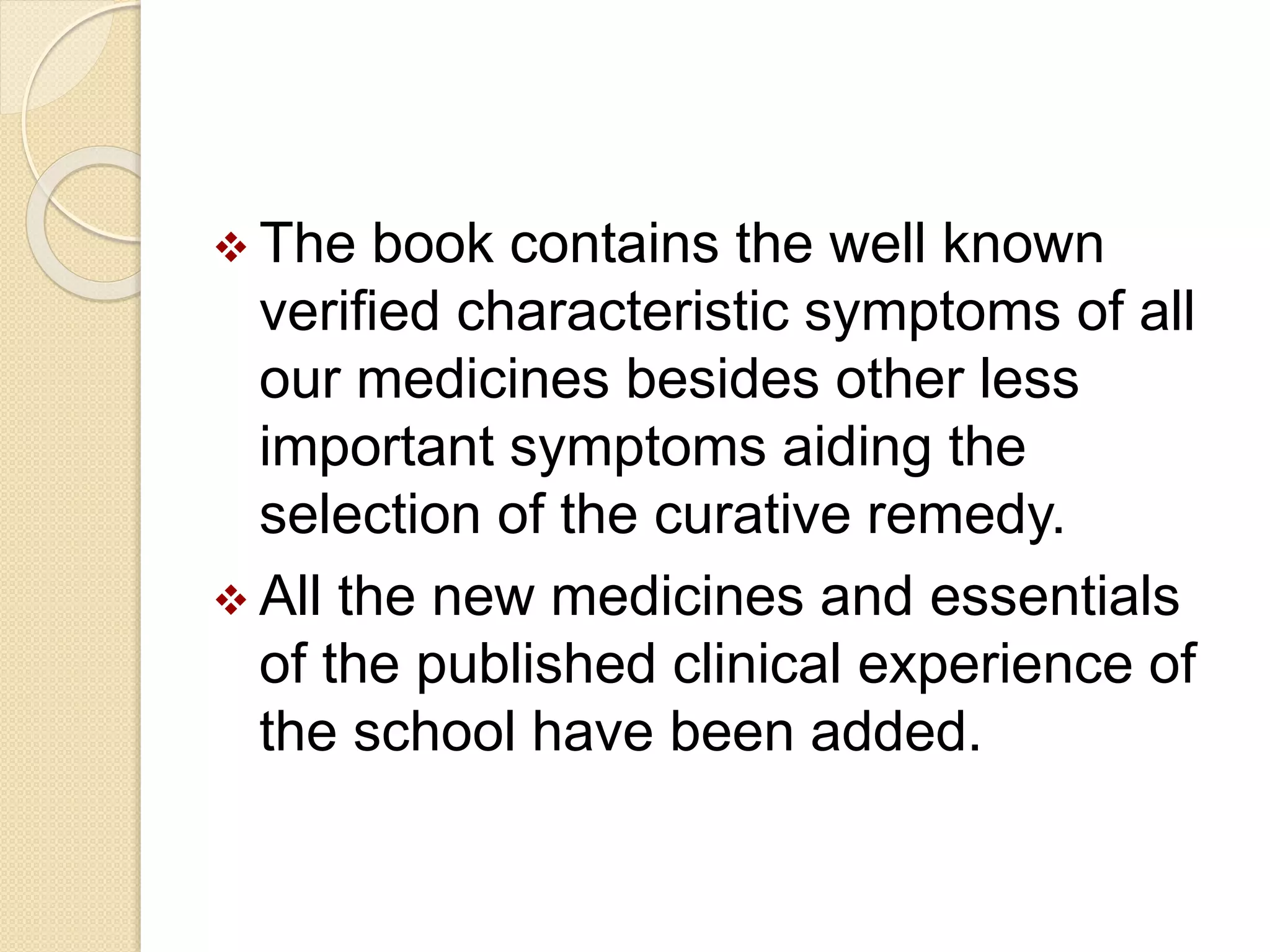 POCKET MANUAL OF HOMOEOPATHIC MATERIA MEDICA WITH REPERTORY - BOERICKE ...