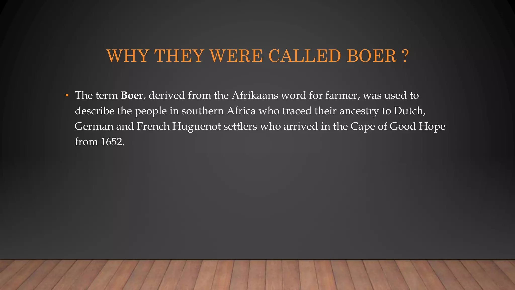 Boer War | PPT