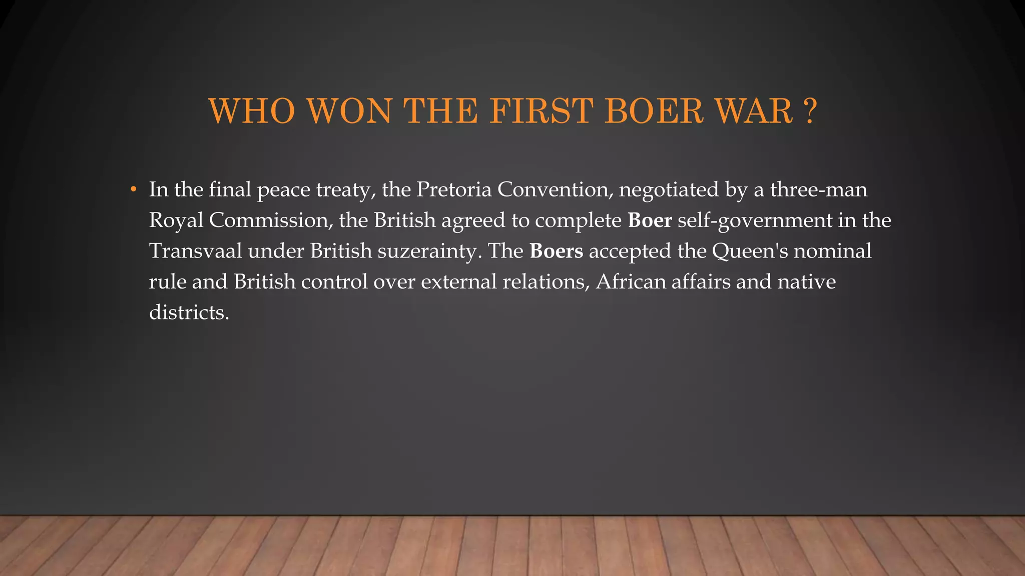 Boer War | PPT