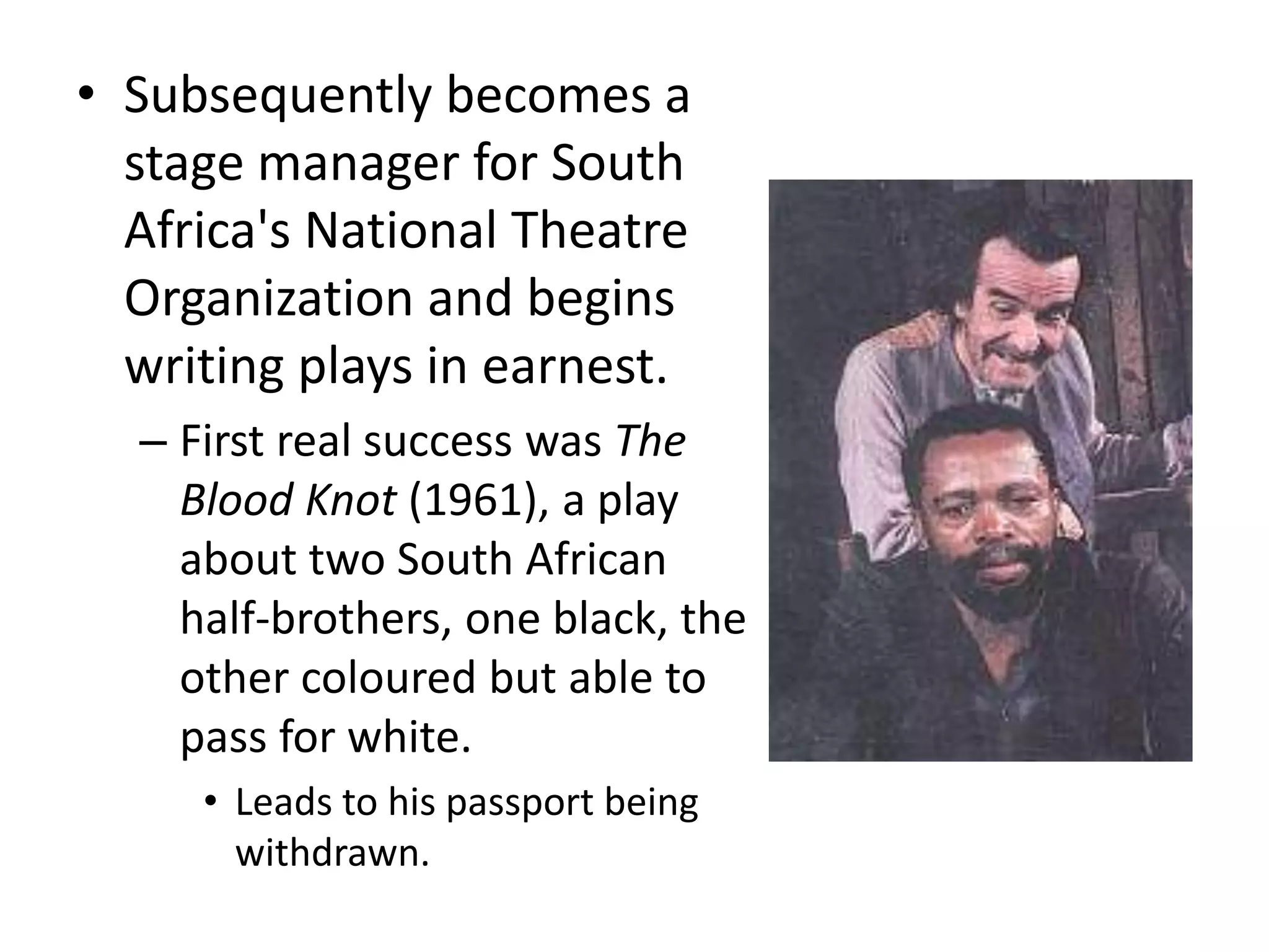 Boesman and lena lecture notes(1) | PPTX