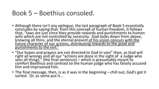 Boethius The Consolation of Philosophy | PPTX