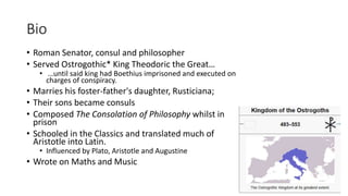 Boethius The Consolation of Philosophy | PPTX