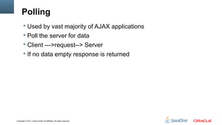 Server Sent Events, Async Servlet, Web Sockets and JSON; born to work ...