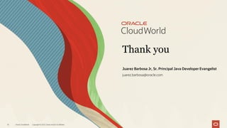 Oracle CloudWorld 2023 - A Practical Guide to Implementing DevOps with IaC for your Serverless ...