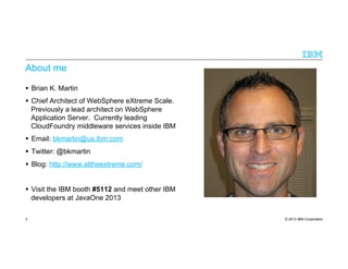 JavaOne BOF 5957 Lightning Fast Access to Big Data | PPT