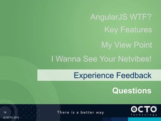 OCTO BOF - How to build Netvibes with AngularJS | PPT