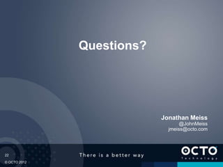 OCTO BOF - How to build Netvibes with AngularJS | PPT