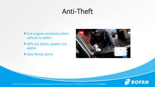 Bofan PT521 3G GPS Vehicle Tracker | PPT