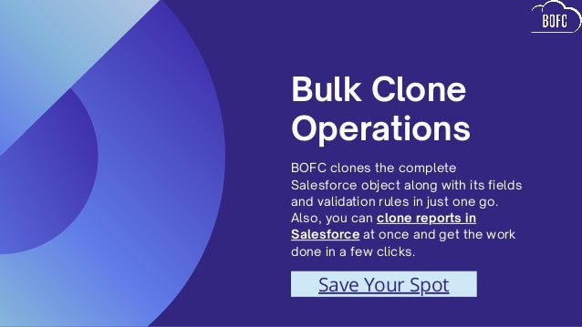 Register For BOFC Live Webinar – Bulk Clone Operations | PPT