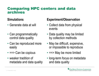SC13 BoF: RDA and HPC | PPT
