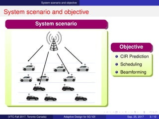 Adaptive Channel Prediction, Beamforming and Scheduling Design for 5G V2I Network | PDF