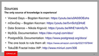 Bogdan Kecman Advanced Databasing | ODP | Databases | Computer Software and Applications