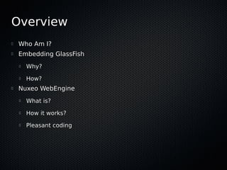 Nuxeo Web Engine - Embedding GFv3 | PDF