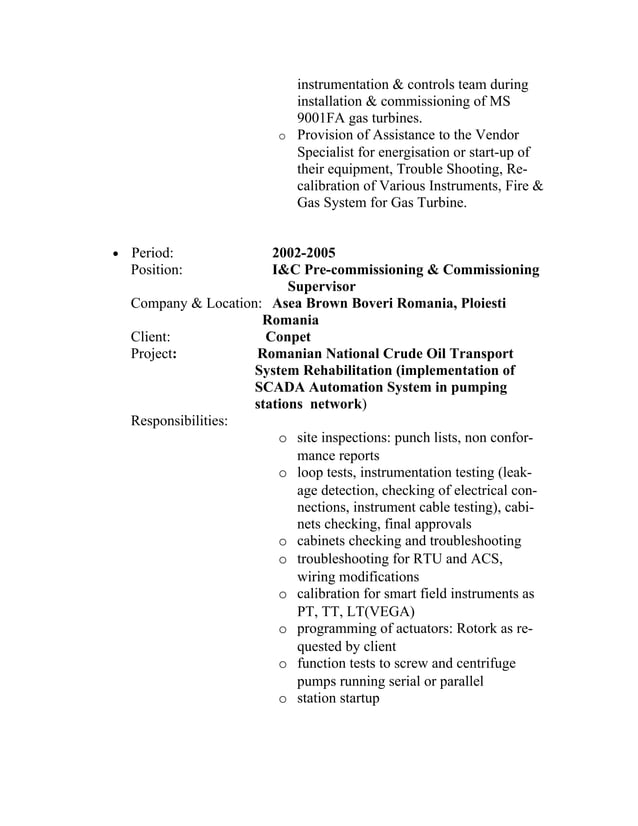 Bogdan tudor cv | PDF