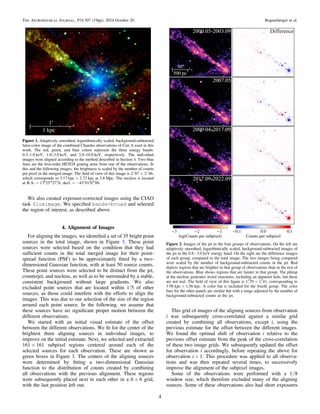 Superluminal Proper Motion in the X-Ray Jet of Centaurus A | PDF ...