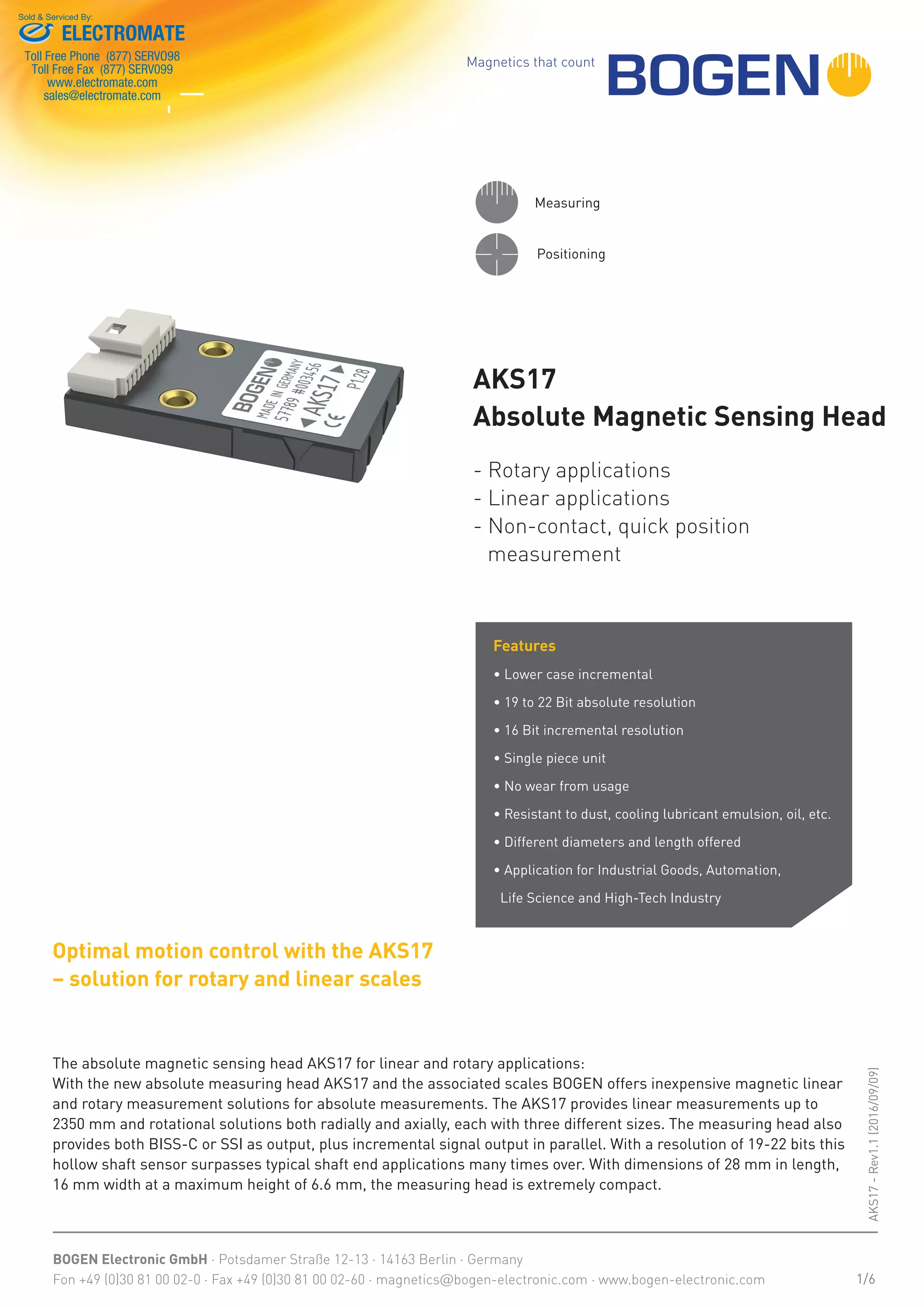 Bogen Technical AKS17 | PDF