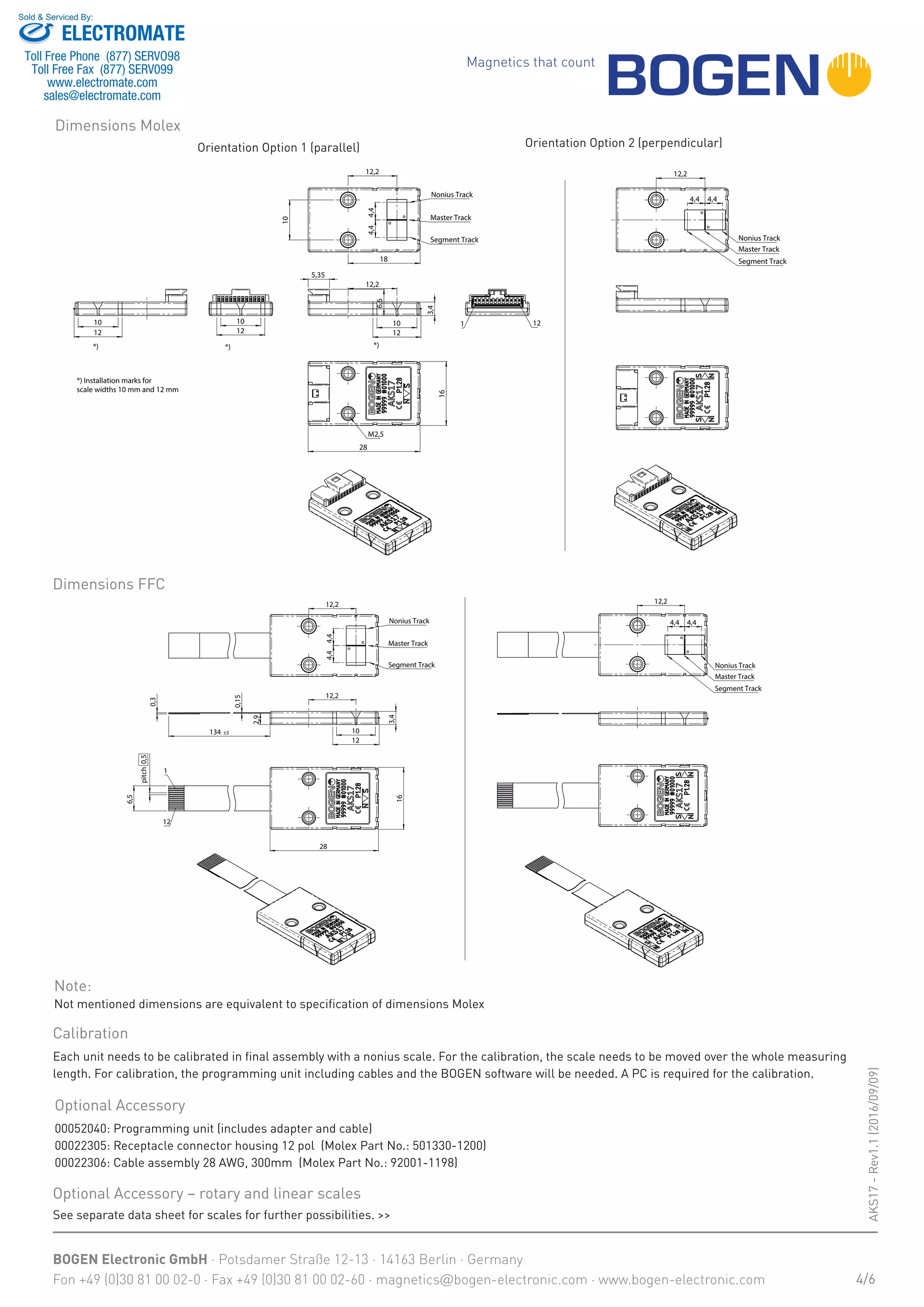 Bogen Technical AKS17 | PDF