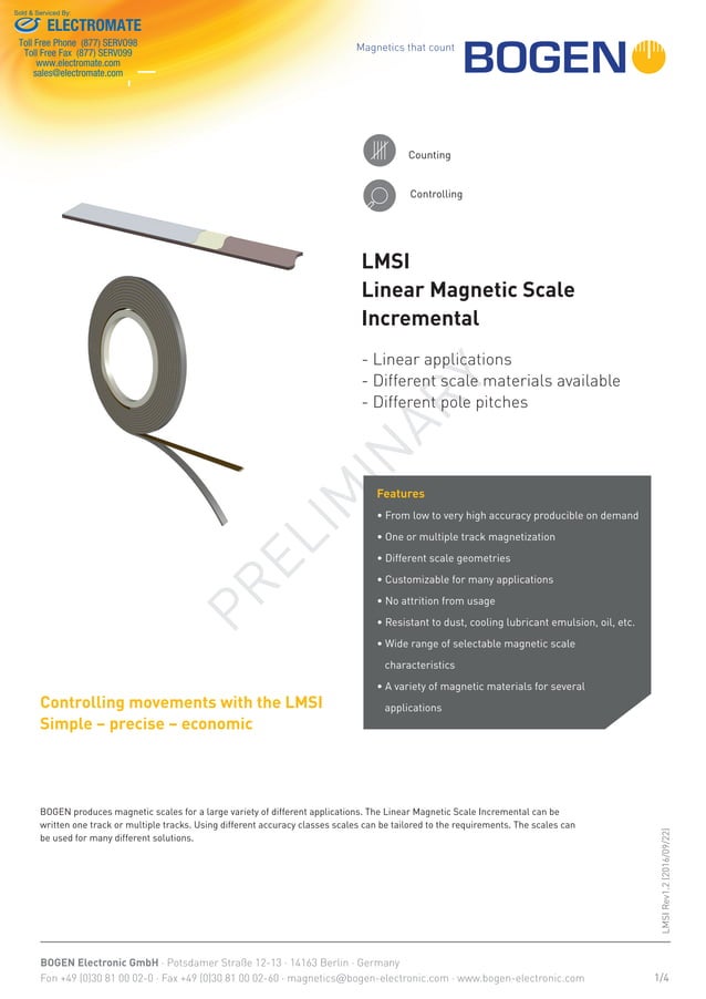 Bogen Technical LMSI | PDF